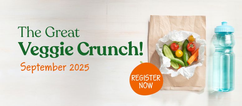 The Great Veggie Crunch | Crunch&Sip®