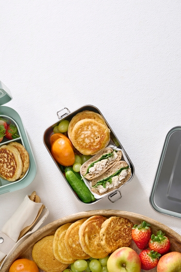 Apple Cinnamon Pikelets recipe | Crunch&Sip®